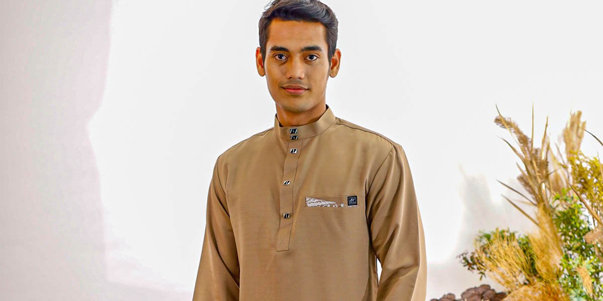 Kurta Abu Bakar Mocha - Habibi