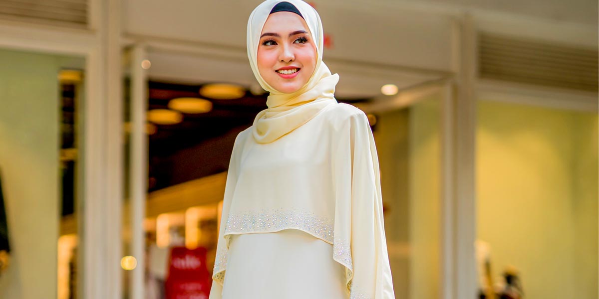 Jubah Ratu Arab Cream - Habibi
