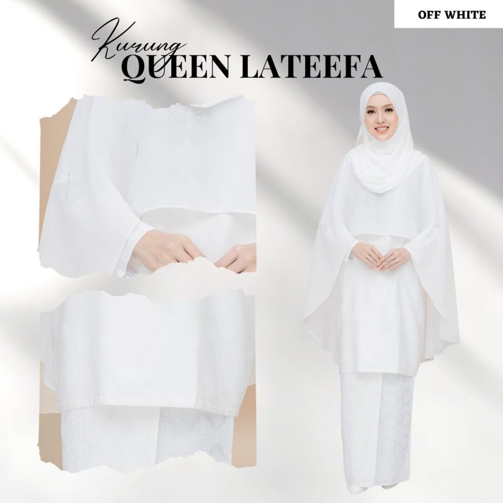 Queen Lateefa Off White - Habibi