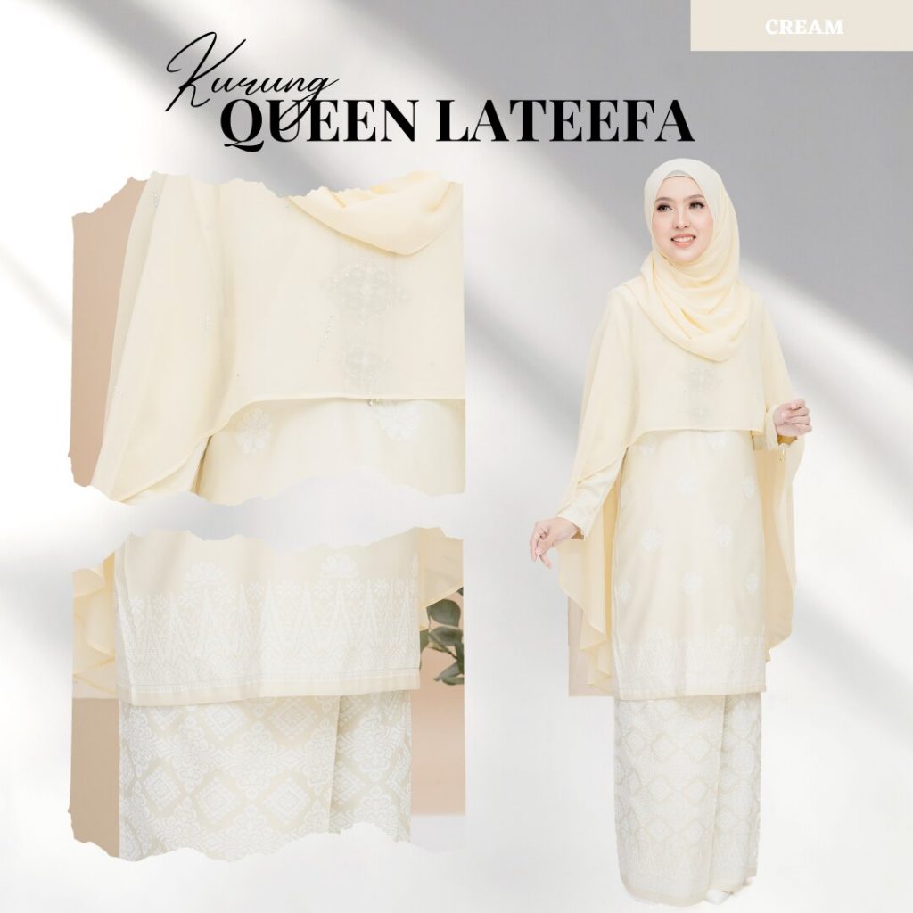 Queen Lateefa Cream - Habibi