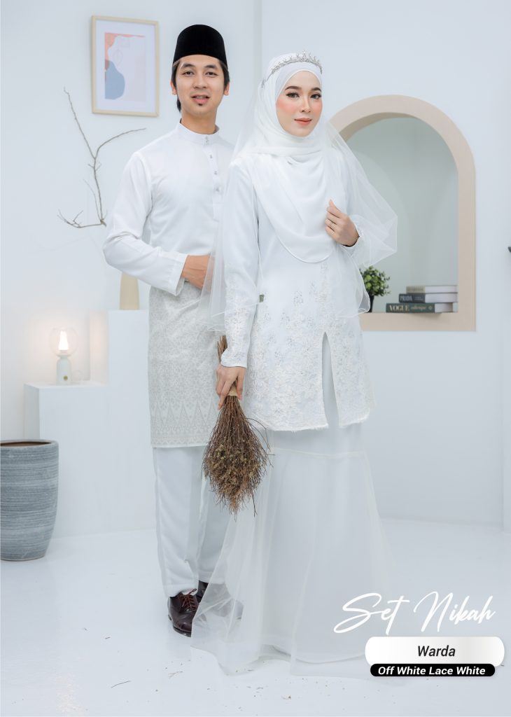 Couple Warda Off White - GOLD - Habibi