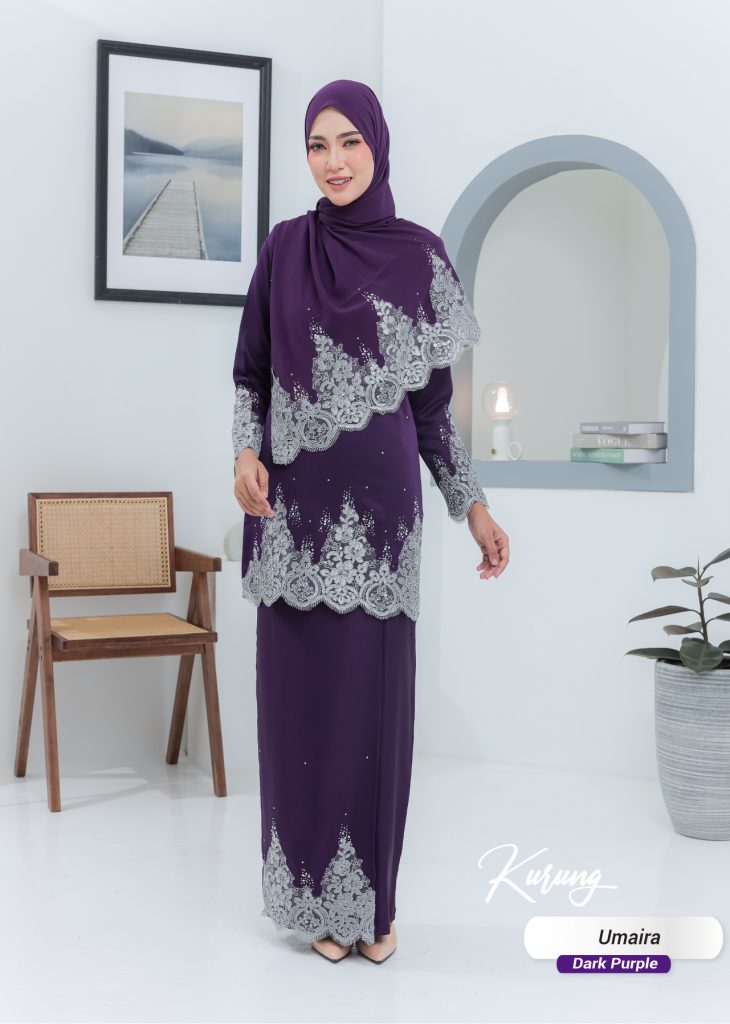 UMAIRA DARK PURPLE - Habibi