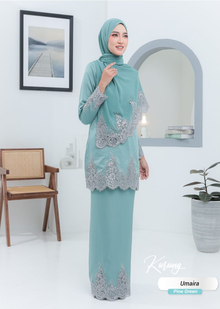 UMAIRA PINE GREEN - Habibi
