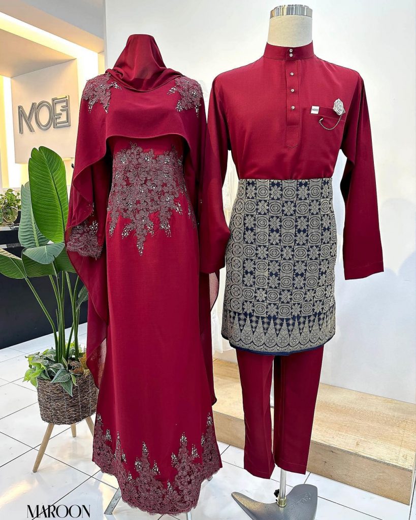 Single Queen Exclusive - MAROON - Habibi