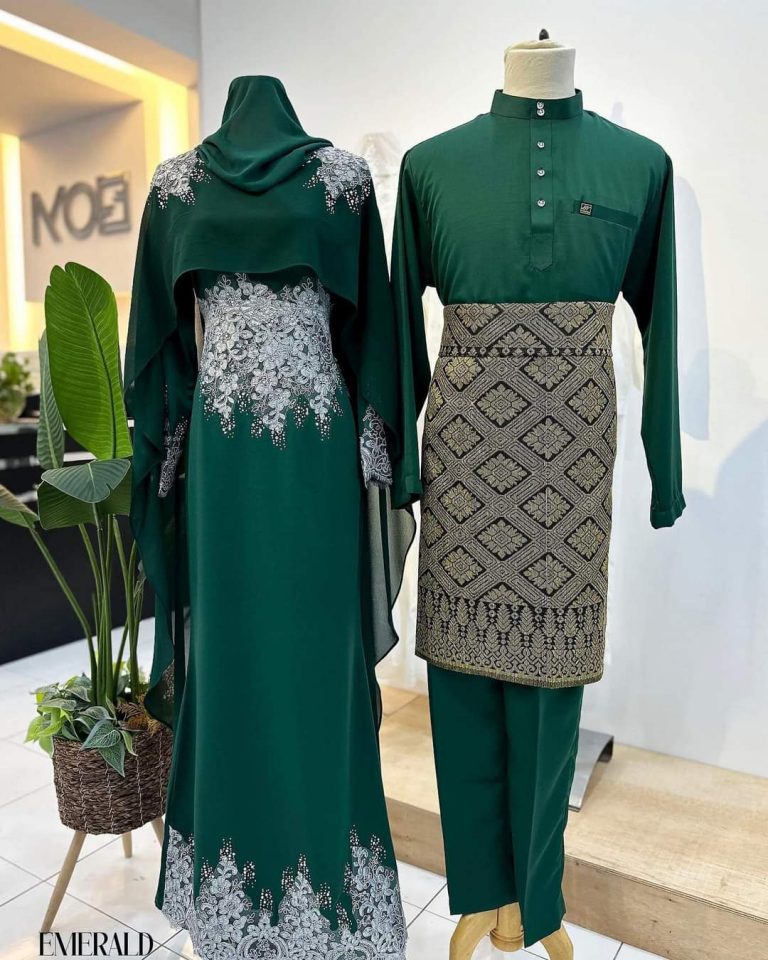 Dress Queen Exclusive - EMERALD - Habibi