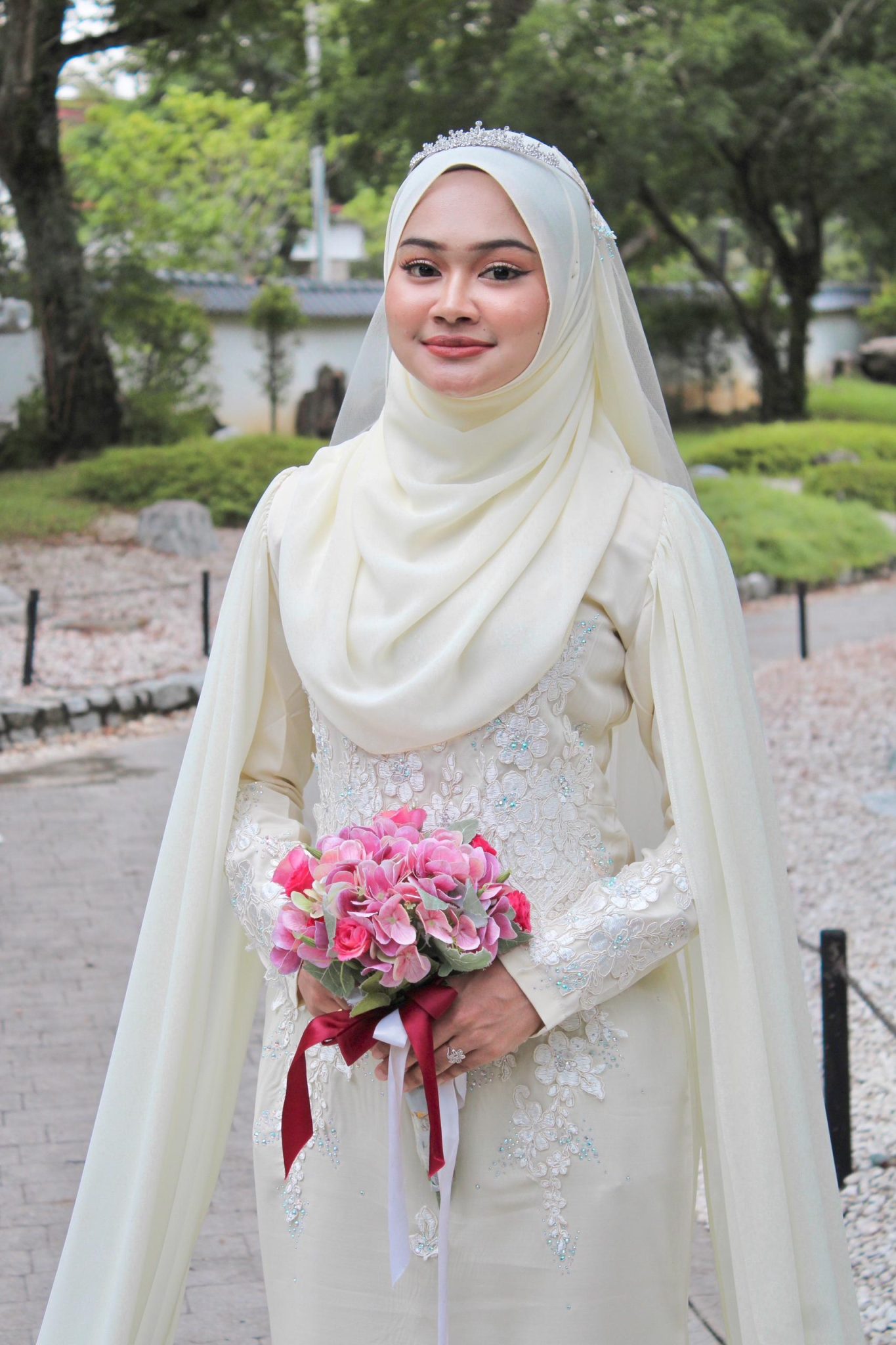 Full Set Dress Arabella Exclusive - Cream - Habibi